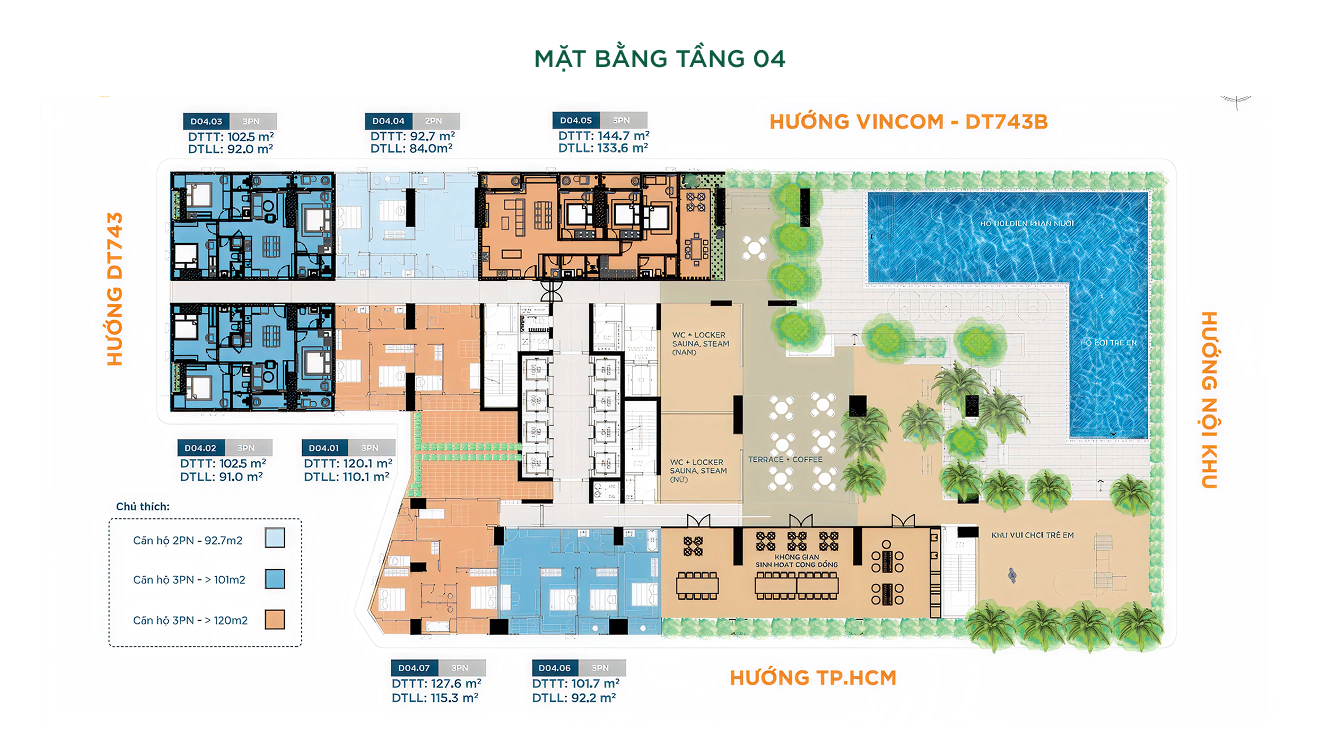 WELLNESS RESIDENCE TẠI TRUNG TÂM TP. DĨ AN